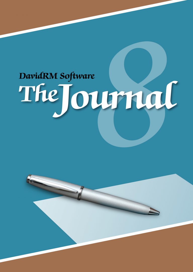 DavidRM Software's The Journal – Write, Organize, Remember, Find